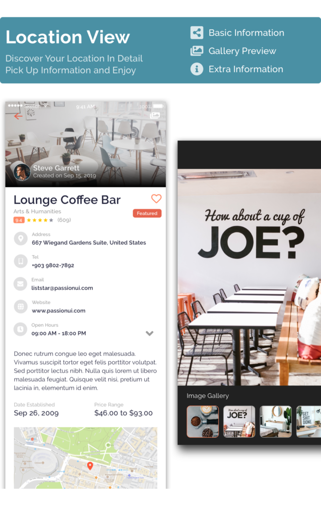 Listar – Passion UI