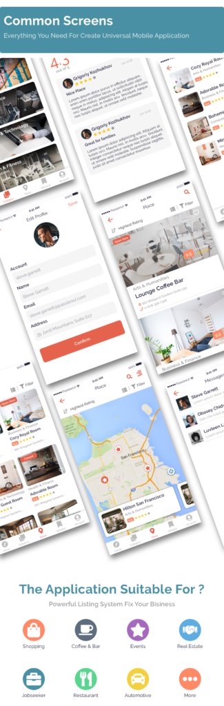Listar – Passion UI