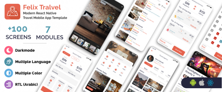 Felix Travel – Passion UI