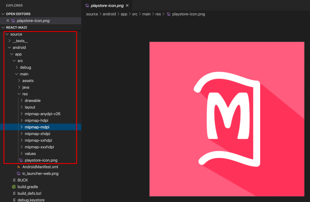 App Name & Icon – Passion UI