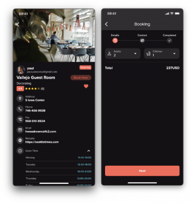 Slot Booking – Passion UI