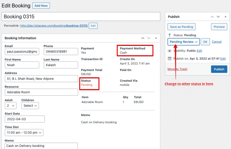 Cash On Delivery – Passion UI